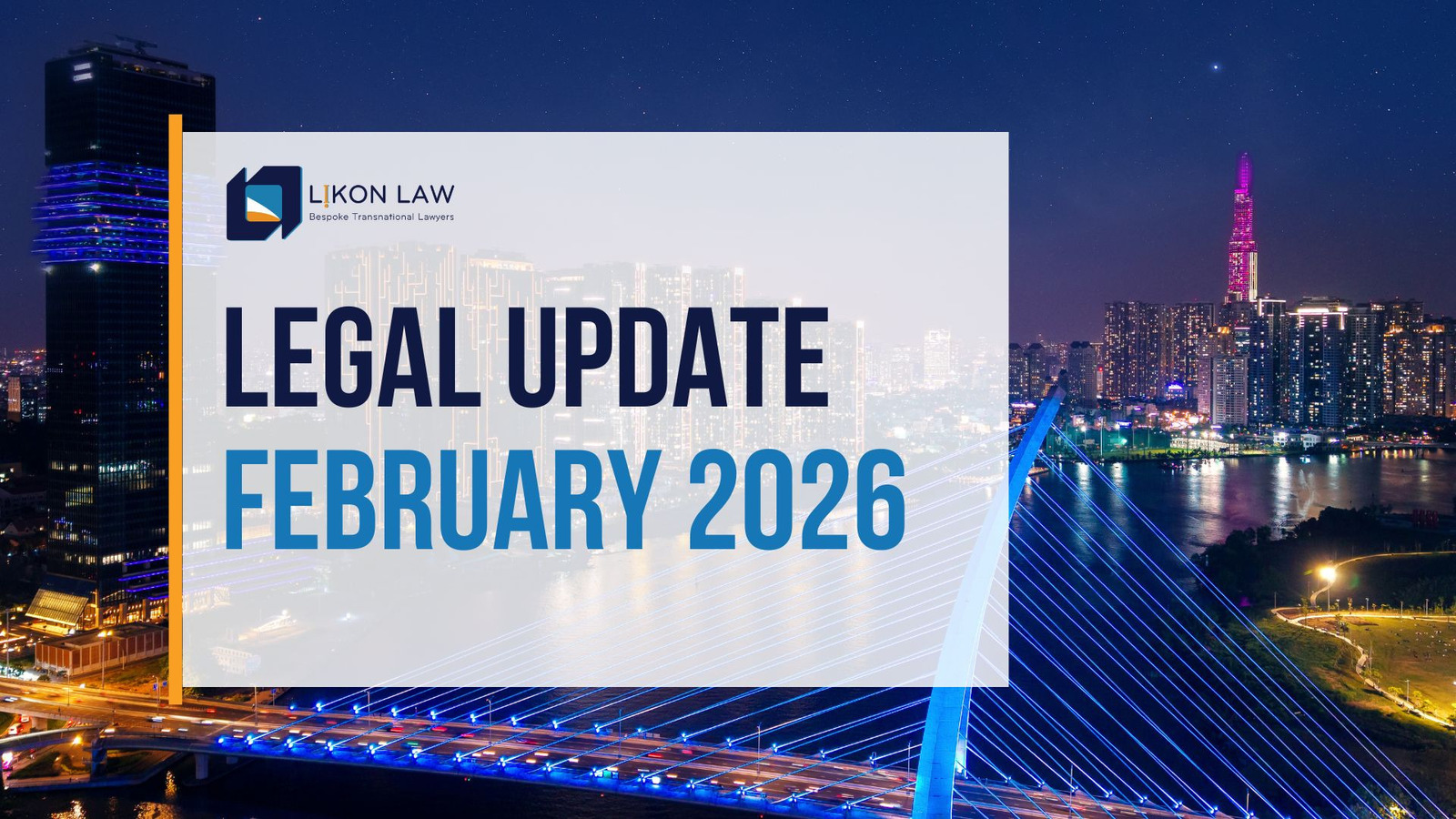 Legal update | february 2026 - LIKON Law