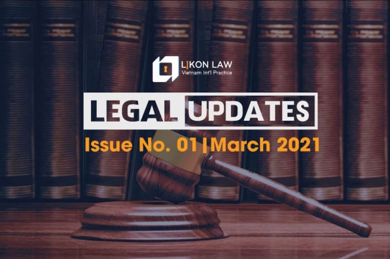 Legal updates issue no. 01|march 2021 - LIKON Law